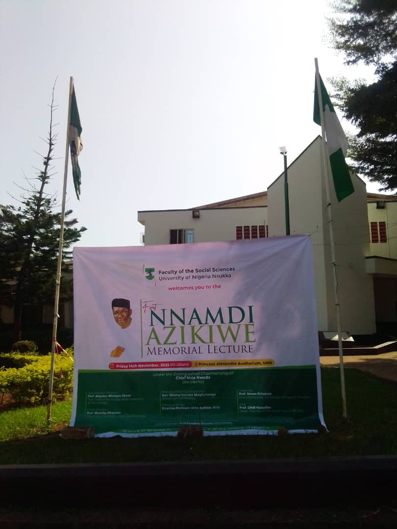 Breaking News: UNN agog with First Nnamdi Azikiwe Memorial Lecture ...